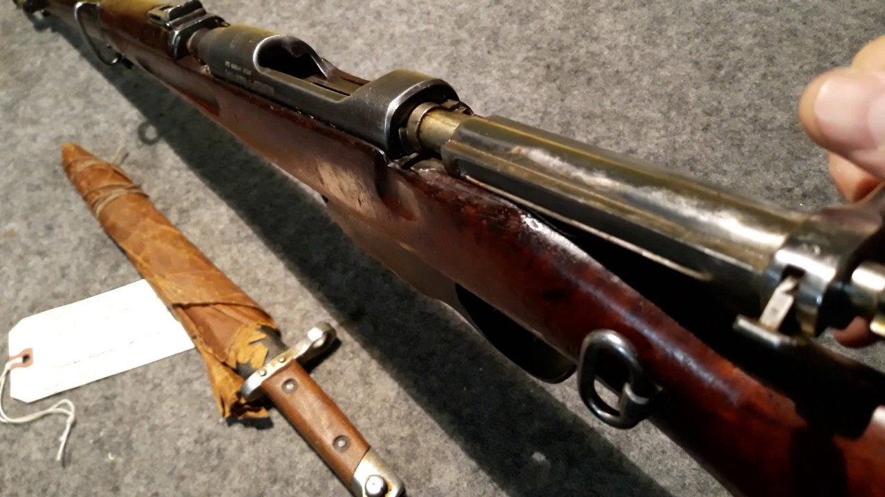 소총 리뷰 : Steyr Mannlicher M95 / 30 Straight Pull Bolt 소총을 소개합니다. - YouTube