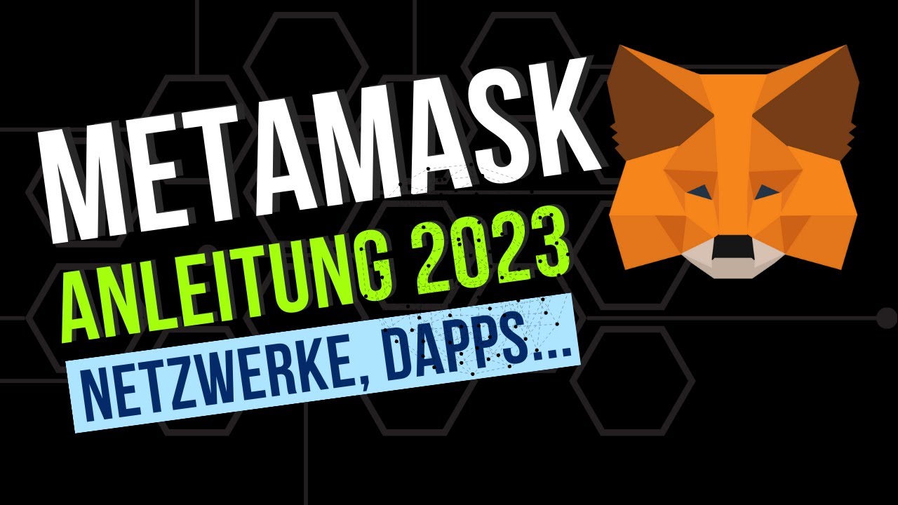Metamaks Anleitung 2023 👉 Netzwerke, DAPPs usw.... - YouTube