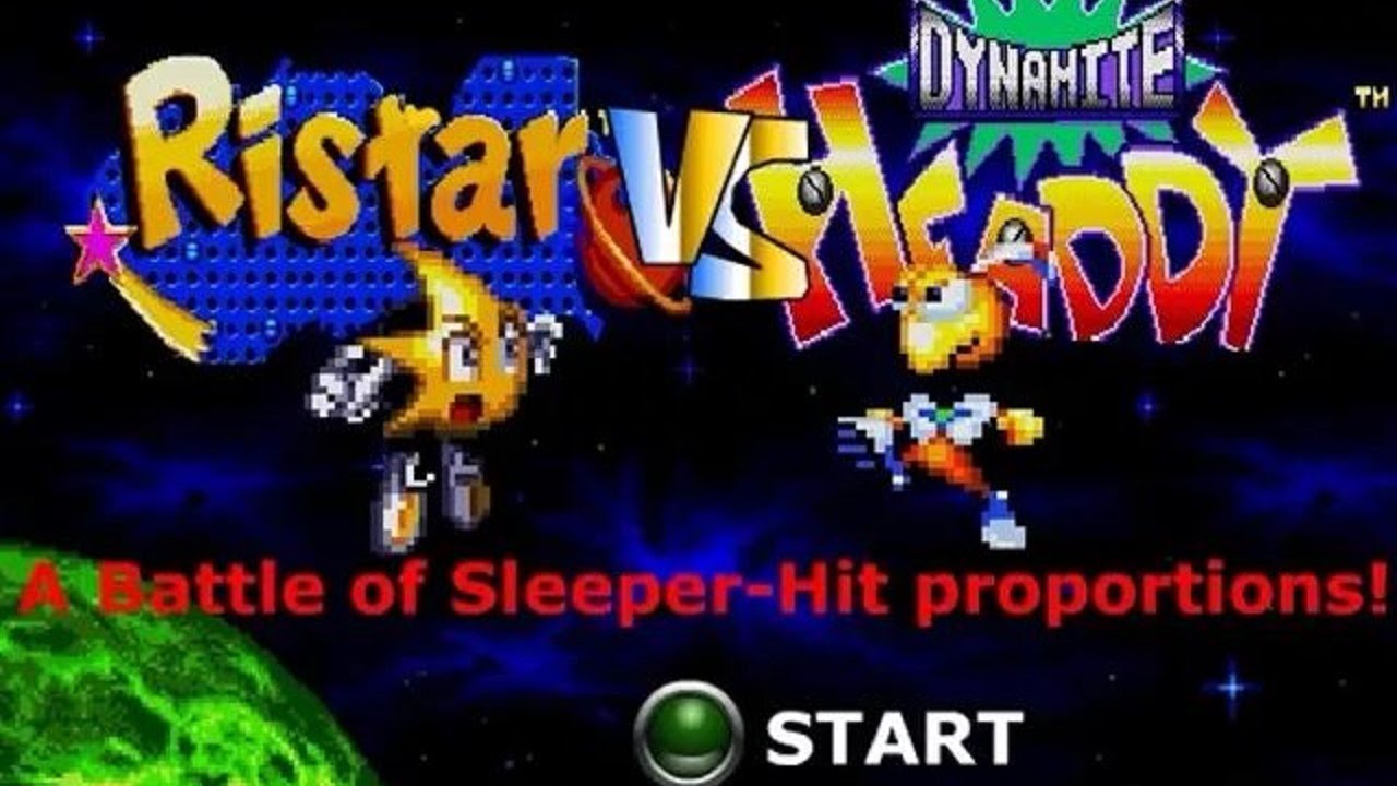 SPRITE BATTLE #2: Ristar VS Dynamite Headdy - YouTube