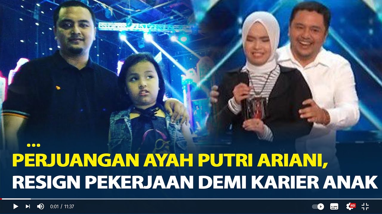 Sosok Ayah Putri Ariani, Dampingi Putrinya di Americas Got Talent, Rela Resign Demi Karier Anak ...