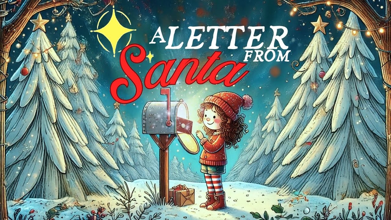 A Letter from Santa | Holiday Story Read Aloud for kids - YouTube