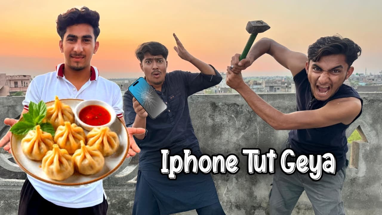 Abubaker Bhai Ne I phone 📱 15 pro Max Tod Diya || First Time chicken 🍗 ...