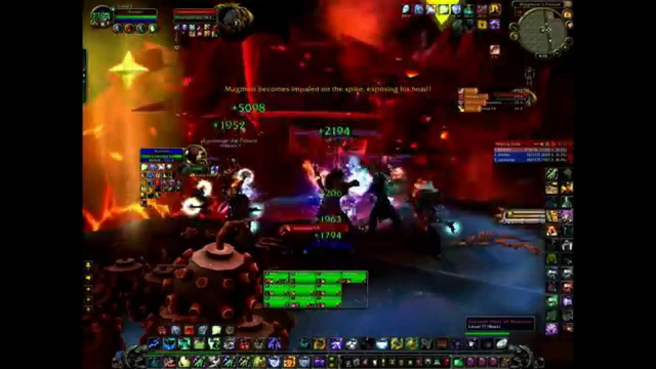 Magmaw - 10M normal mode BWD | Resto shaman POV - YouTube