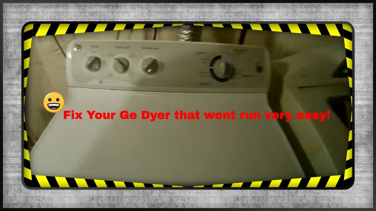 Ge Dryer Won T Start