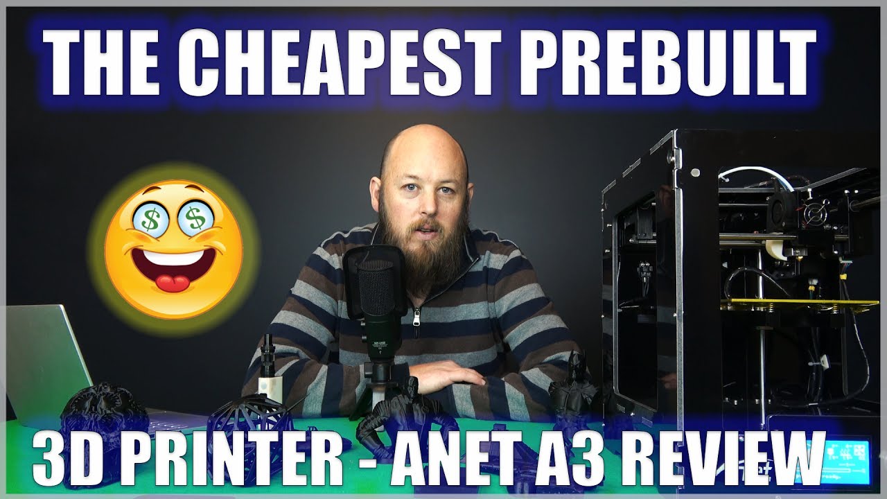 Anet A3 3D Printer Review! The Best and CHEAPEST 3D Printer Fully ...