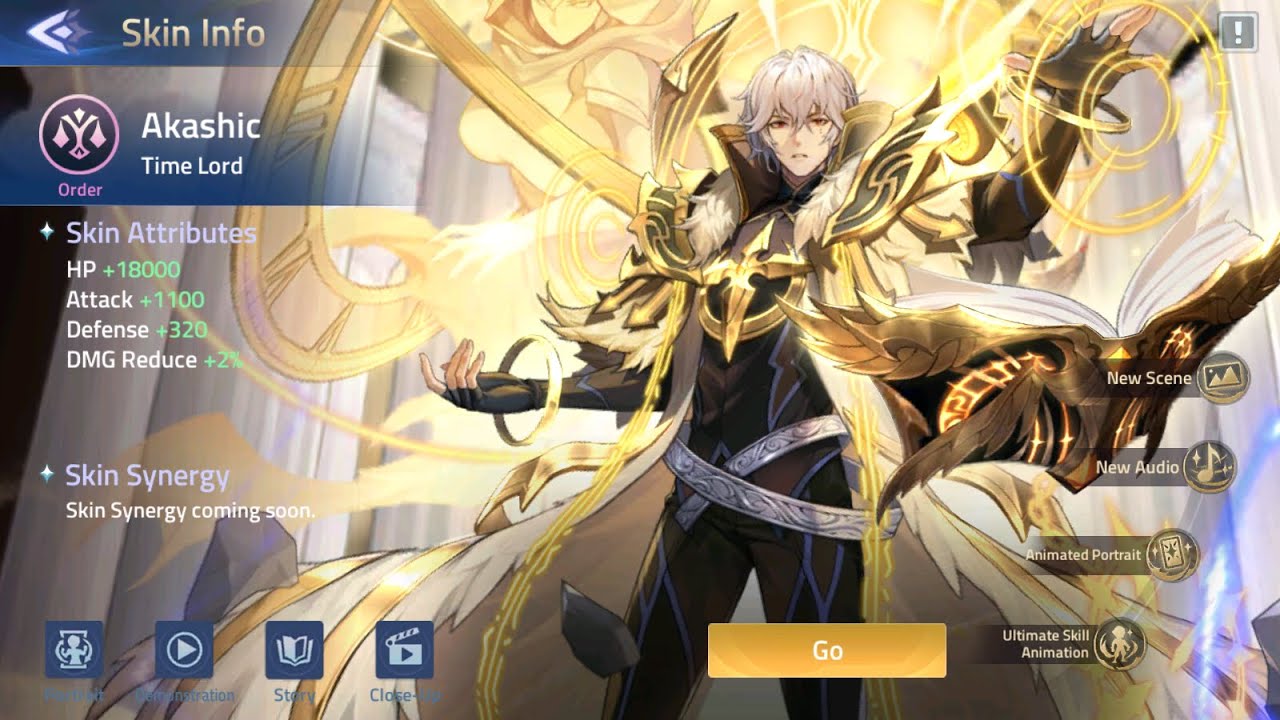 Legendary skin Akashic Mobile Legends: Adventure Indoneia - YouTube