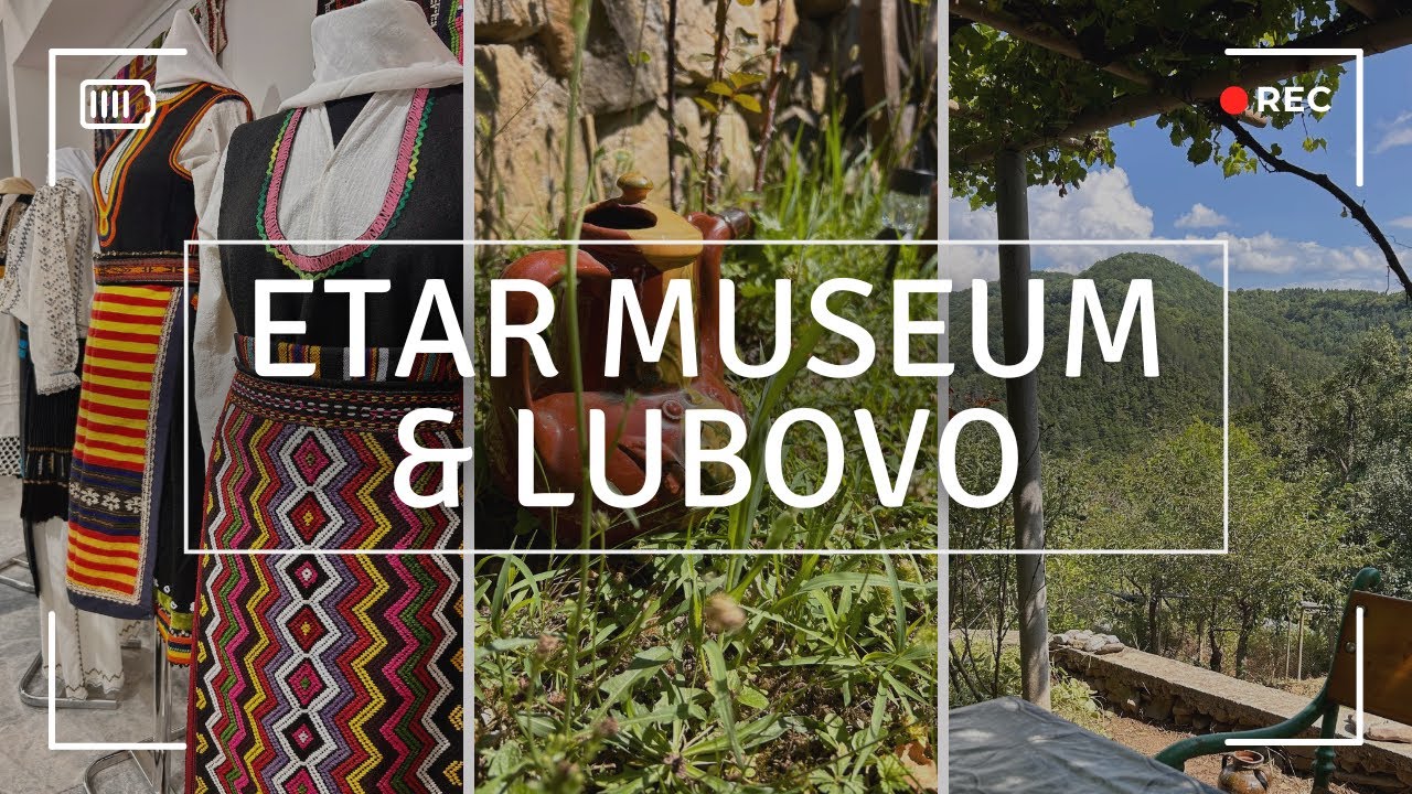 Ethnographic museum Etar & Staying at guest house in Lubovo - YouTube