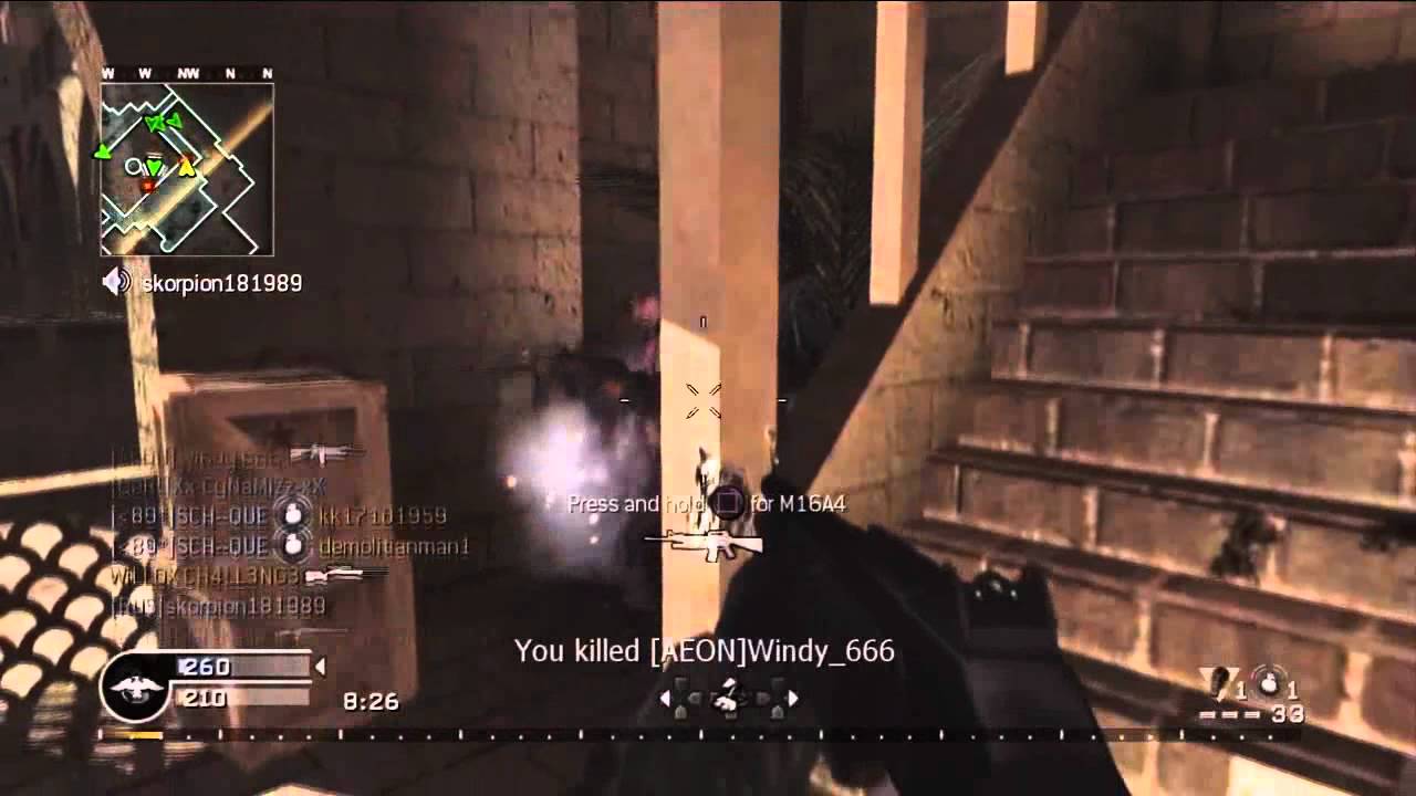 Call of Duty 4 - Team Deathmatch auf Showdown (20-8) - YouTube