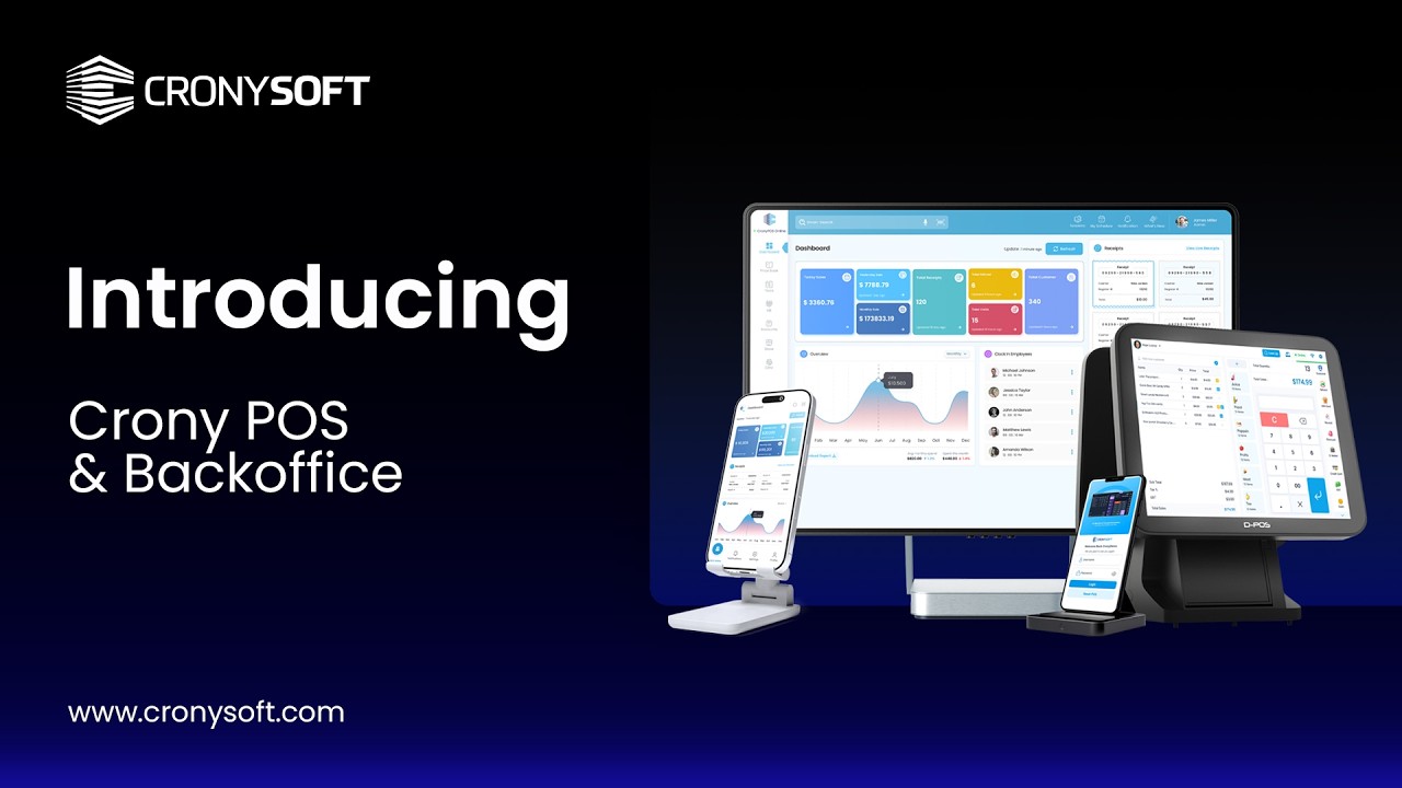 Introducing Crony POS & Backoffice | Streamline Your Business Today ...