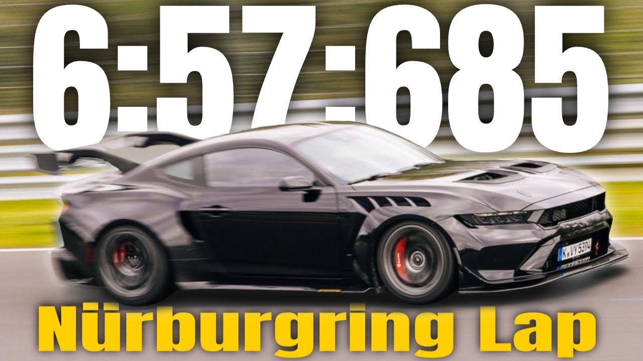 Ford Mustang GTD Sets Nürburgring Record Making It The Fastest American ...