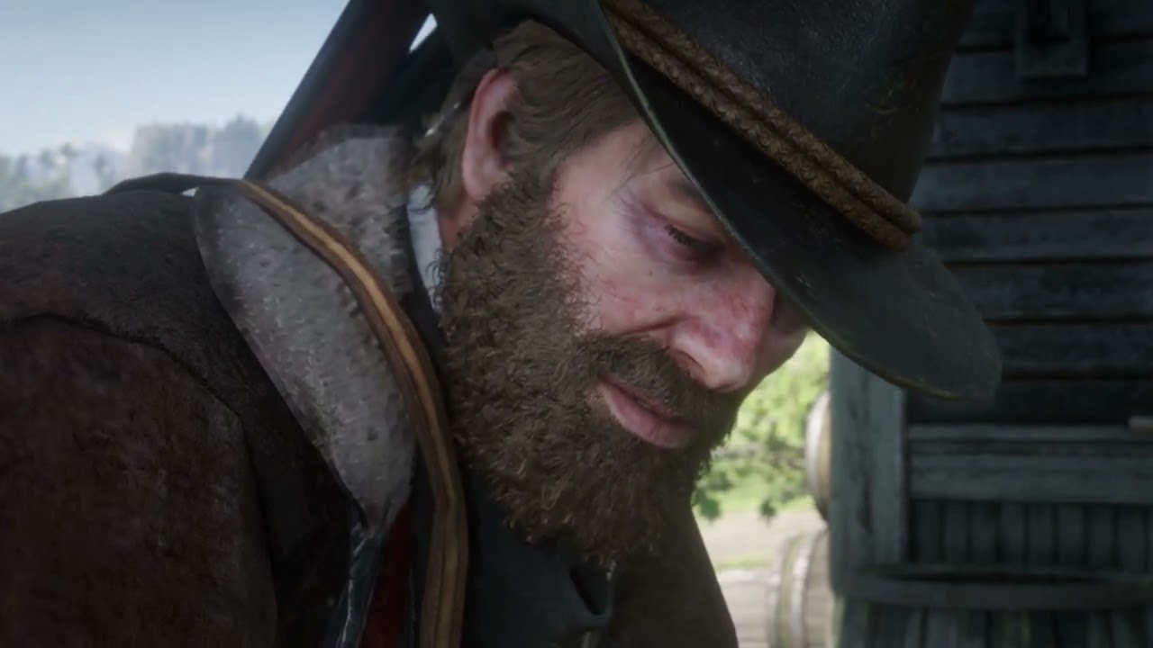 HIGH HONOR Arthur Saying Goodbye To Reverend - RDR2 - YouTube