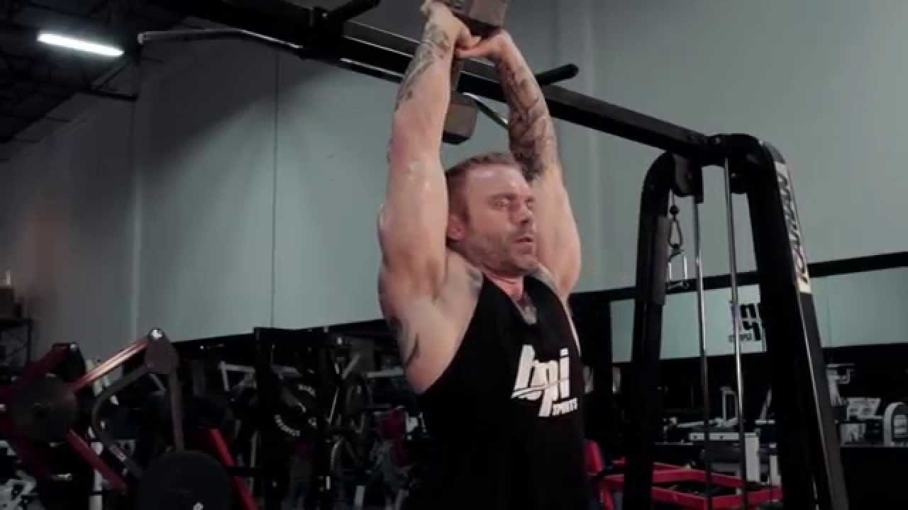 How To Do The Dumbbell Overhead Extension - BPI Sports - YouTube