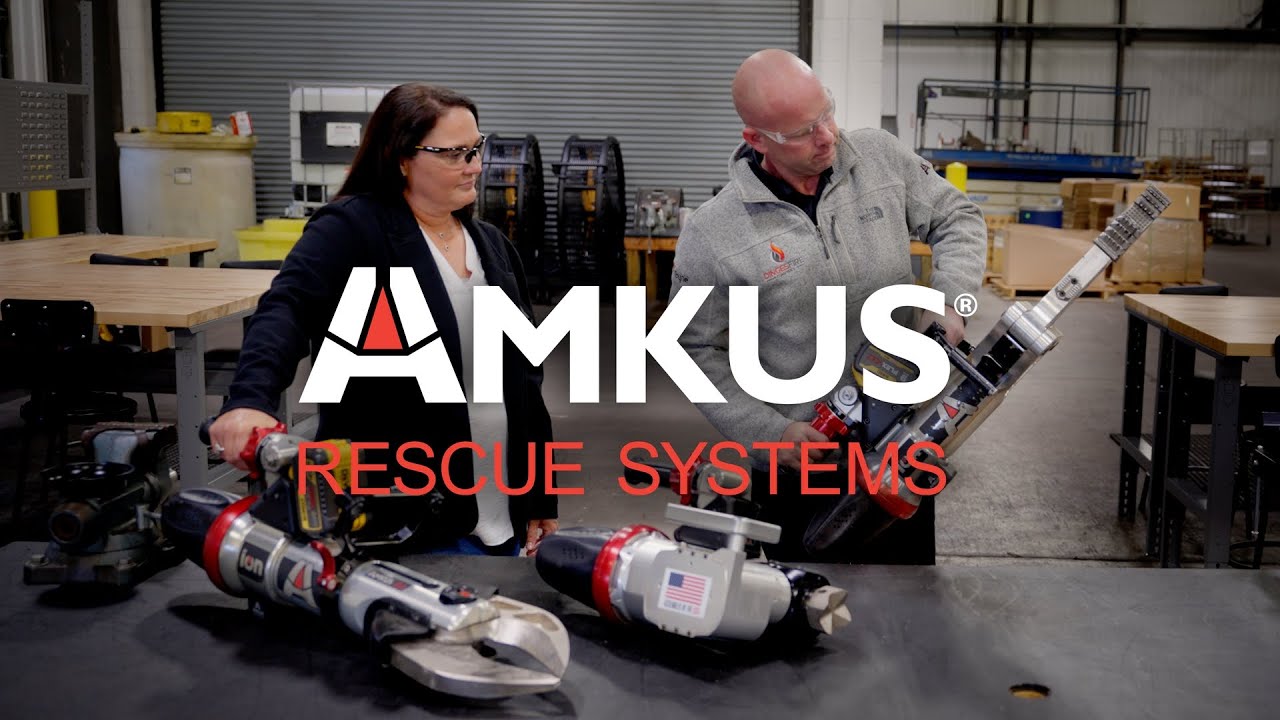 AMKUS Rescue Systems Fire Rescue Tools - YouTube