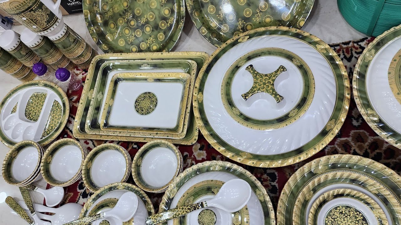 Melamine Dinner Set 135pc Fancy Dinner set special discount Holsele ...
