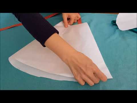 Kız çocukları için kloş etek kalıbı çıkarma?