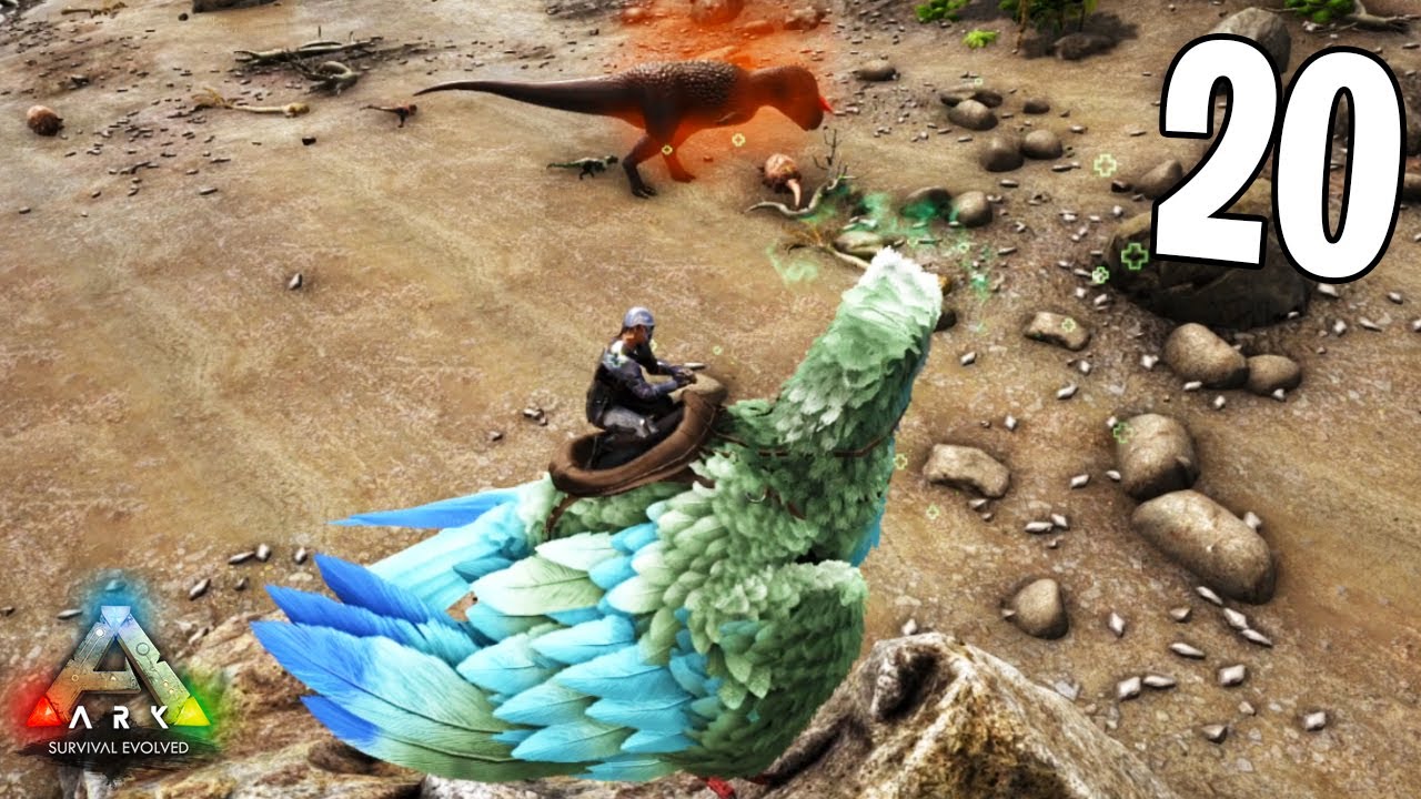 ¡NOS ENFRENTAMOS A UN CARNOTAURUS ALFA! | ARK: Survival Evolved | The ...