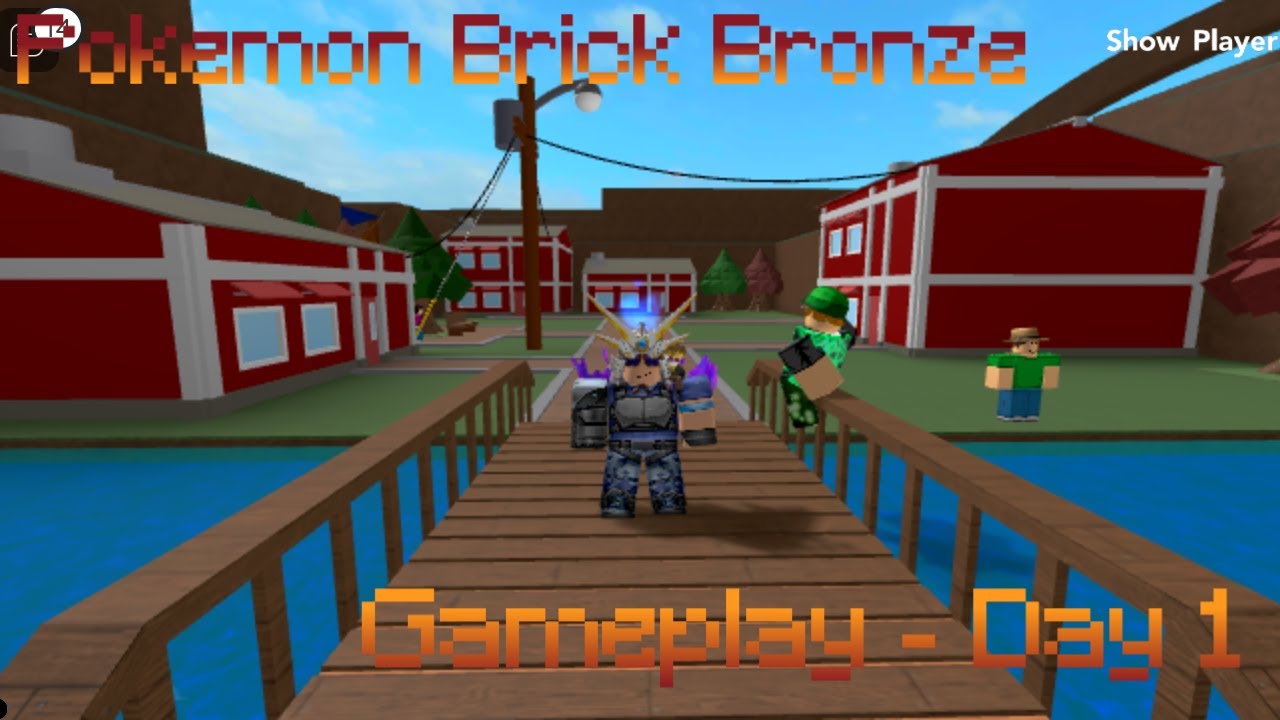 Pokemon Brick Bronze - Gameplay - Day 1 - YouTube