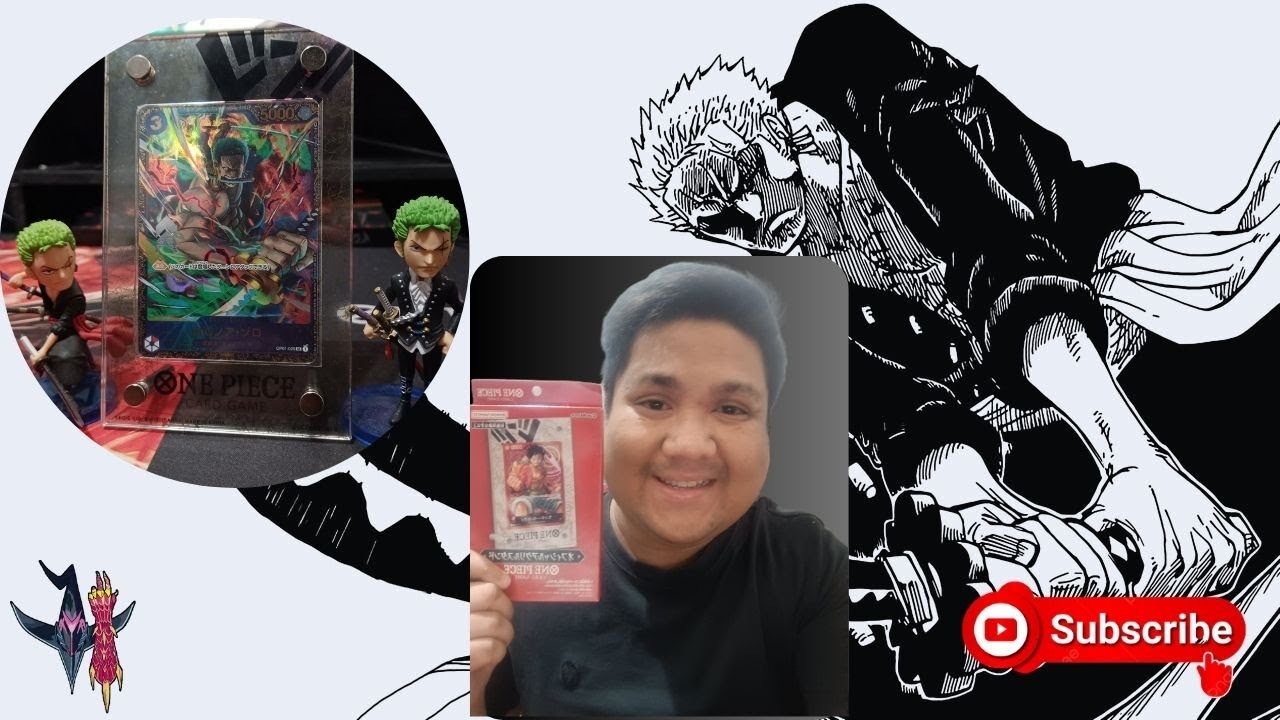 One Piece Card Game Acrylic Card Frame Stand unboxing - YouTube