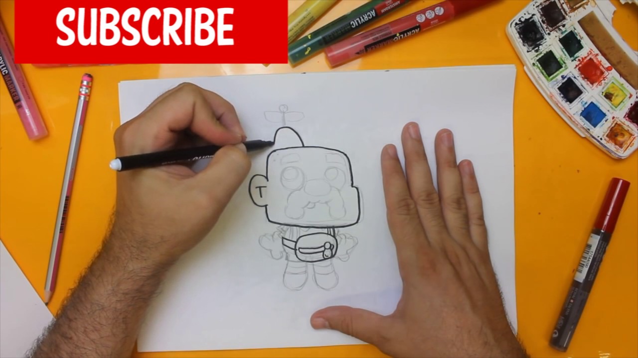 HOW TO DRAW A TITO YAYO CUTE, Easy step by step drawing lessons for ...