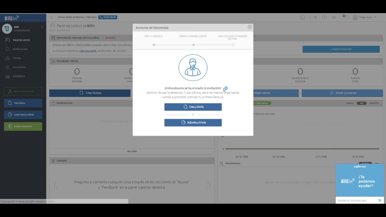 Billin tutorial: Cómo añadir tus clientes en Billin - YouTube
