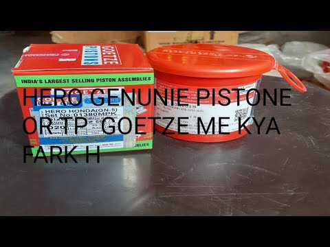 HERO. GENUNIE .PISTONE. OR . TP. GOETZE. PISTONE .ME .KYA.FARK. H ...