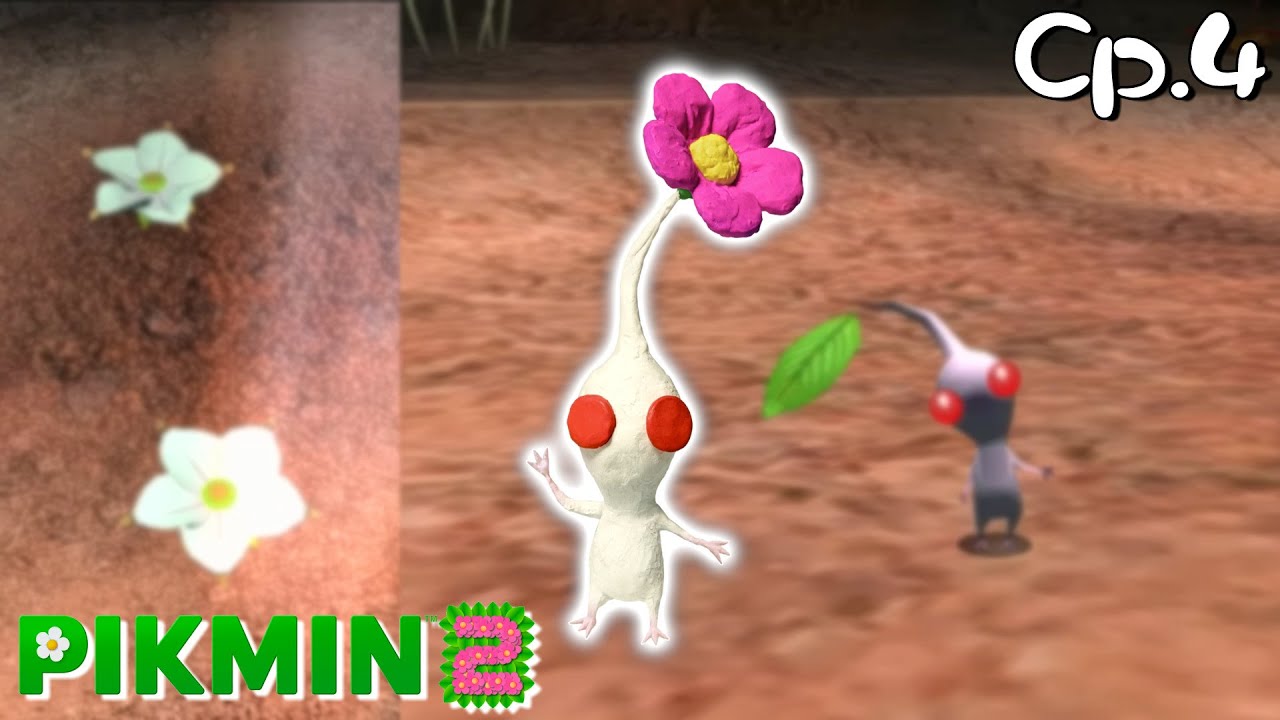 Pikmin 2 (Switch) #4 - La Rapidez de Los Pikmin Blancos 🤍 - YouTube