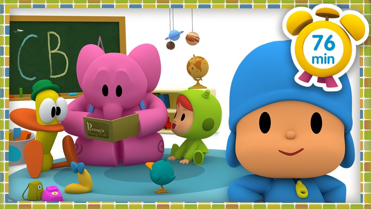 🚌 POCOYO in ENGLISH - Let's Go Back to School! [96 min] | Full Episodes ...