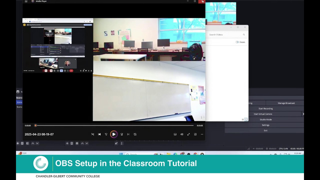 TEACHER Tech Tutorial: OBS in the Classroom with 2 Cameras - YouTube
