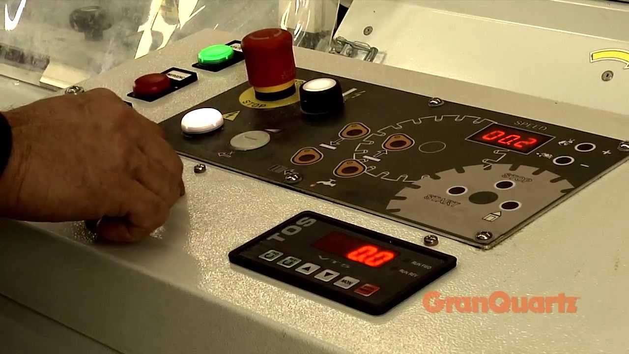 MS45 Mitre Saw From GranQuartz - YouTube
