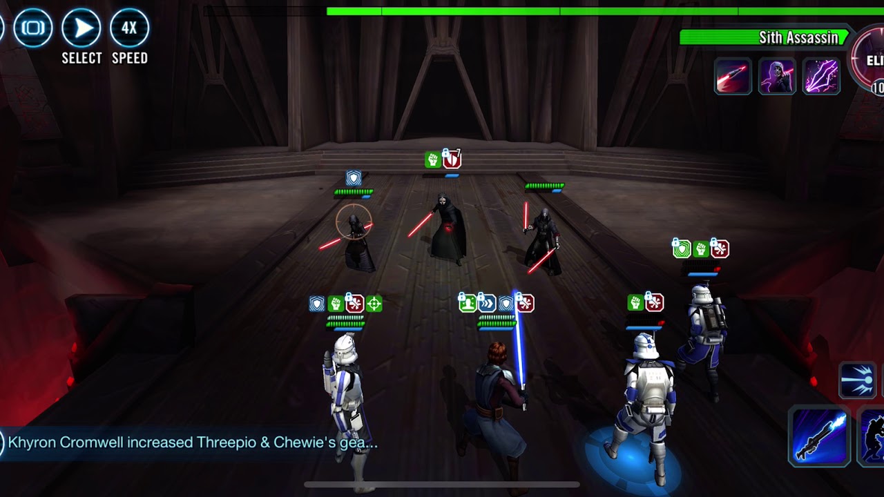 SWGOH - GAS P1 Solo HSTR - YouTube
