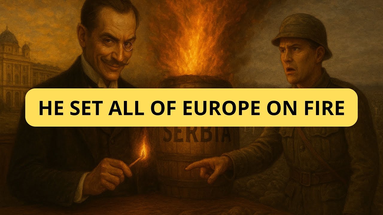 He threw a match into a powder keg and destroyed ALL OF EUROPE ...