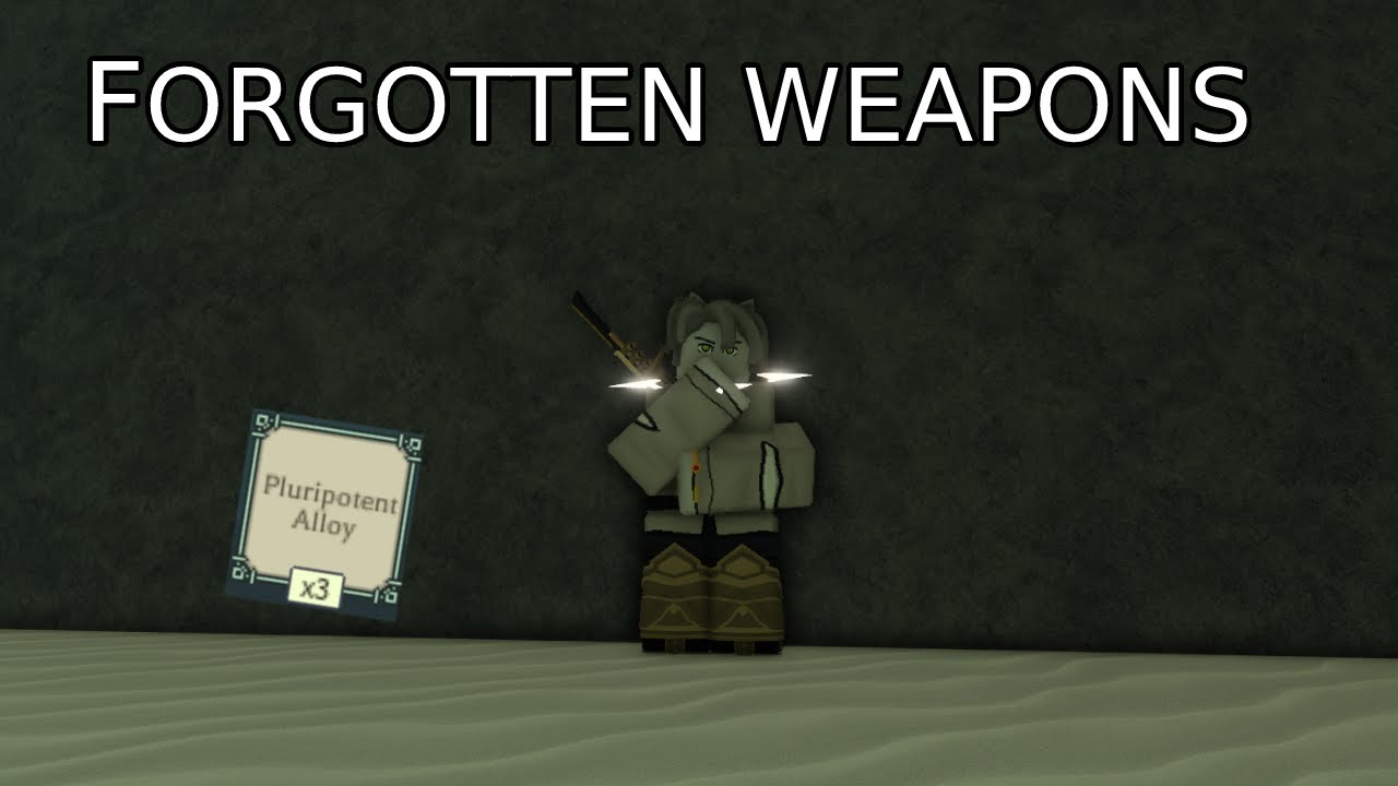 What happened to alloyed weapons? [Deepwoken] - YouTube