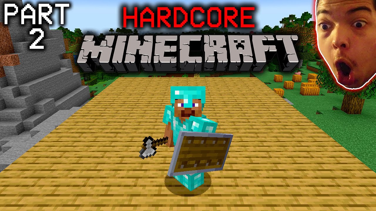 GOING FOR BETTER GEAR AND FINDING DIAMONDS?!? | Minecraft - Part 2 ...