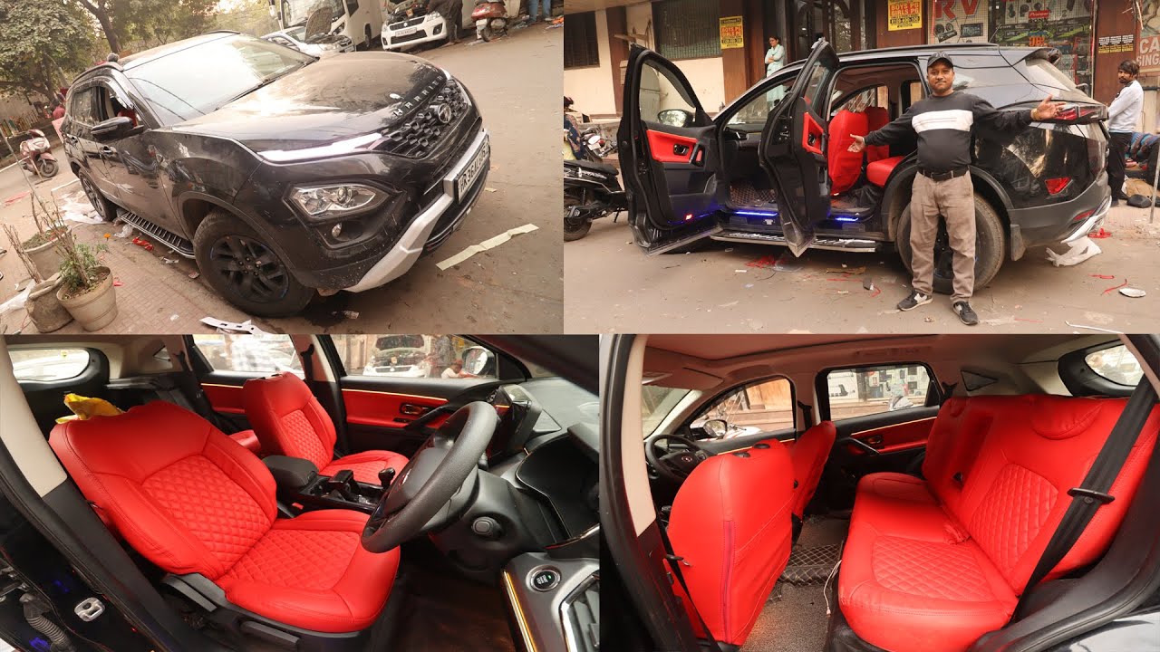 New Tata Harrier Red Dark 2023 | Tata Harrier Accessories | Tata ...