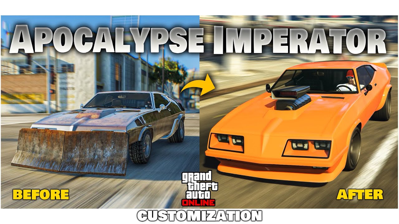 Apocalypse Imperator Clean Customization and Gameplay - GTA online ...