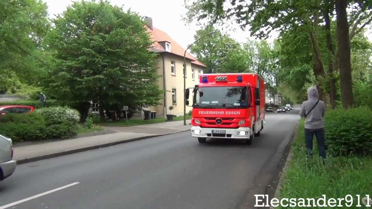 Das neue Löschrettfahrzeug der Feuerwehr Essen Wache 2 - YouTube