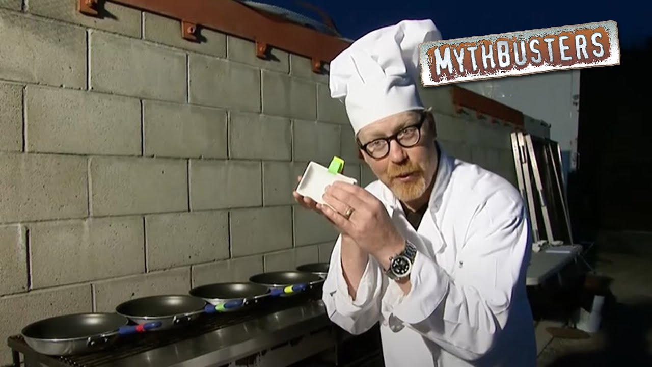 Tenderizing Low Grade Steaks with Explosions | MythBusters - YouTube
