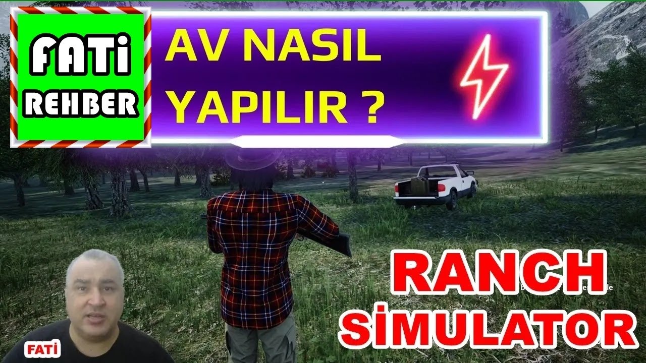 Av Nasıl Yapılır Avcı ve Av Eti Ranch Simulator Rehberi - YouTube