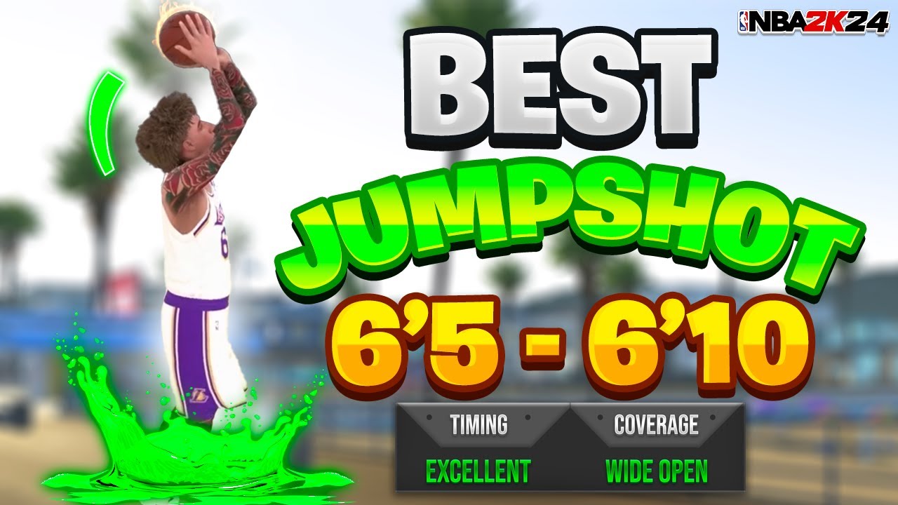 THE BEST JUMPSHOT FOR ALL BUILDS IN NBA 2K24 *6'5-6'10* !! - YouTube