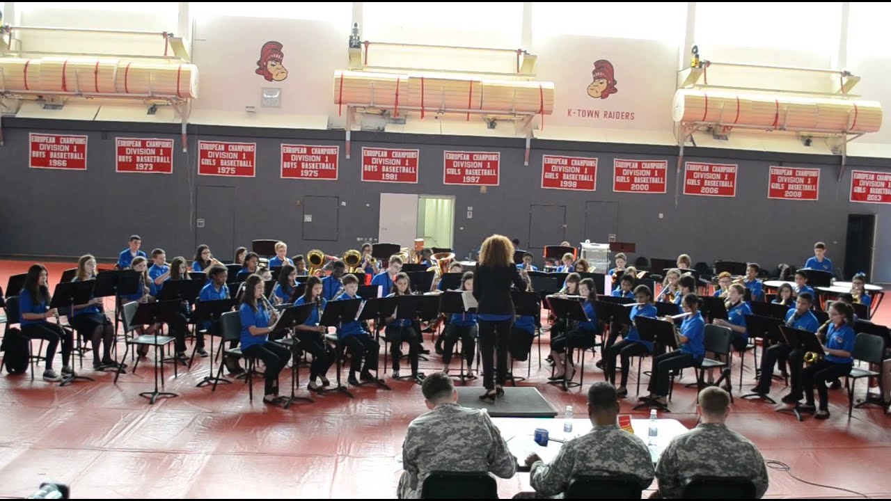 Ramstein Middle School Band-Mozart Musicale - YouTube