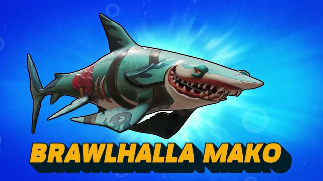 BRAWLHALLA MAKO IN ACTION | Hungry Shark World - YouTube