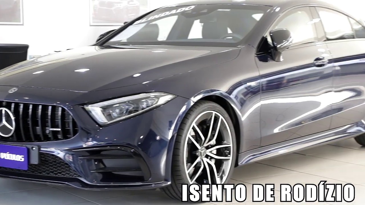 NOVA MERCEDES CLS 53 AMG Azul 2019 - YouTube