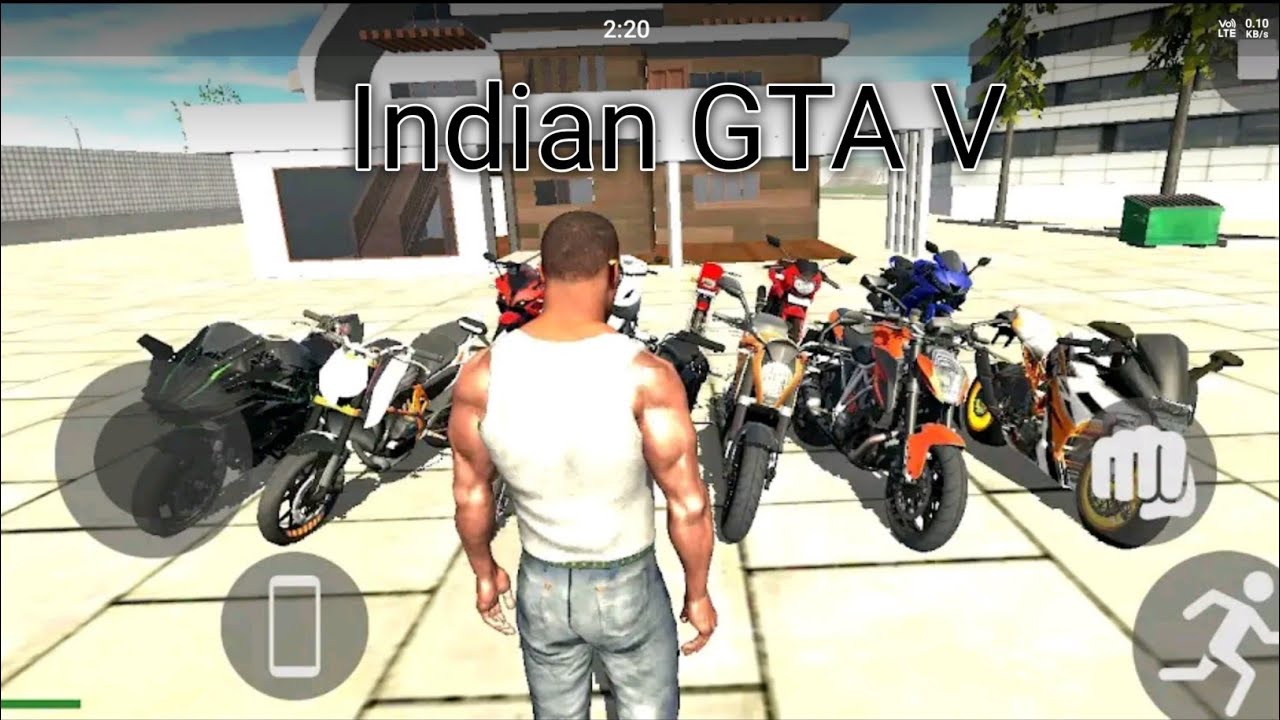 how to play GTA V /Indian GTA V play mobile - YouTube
