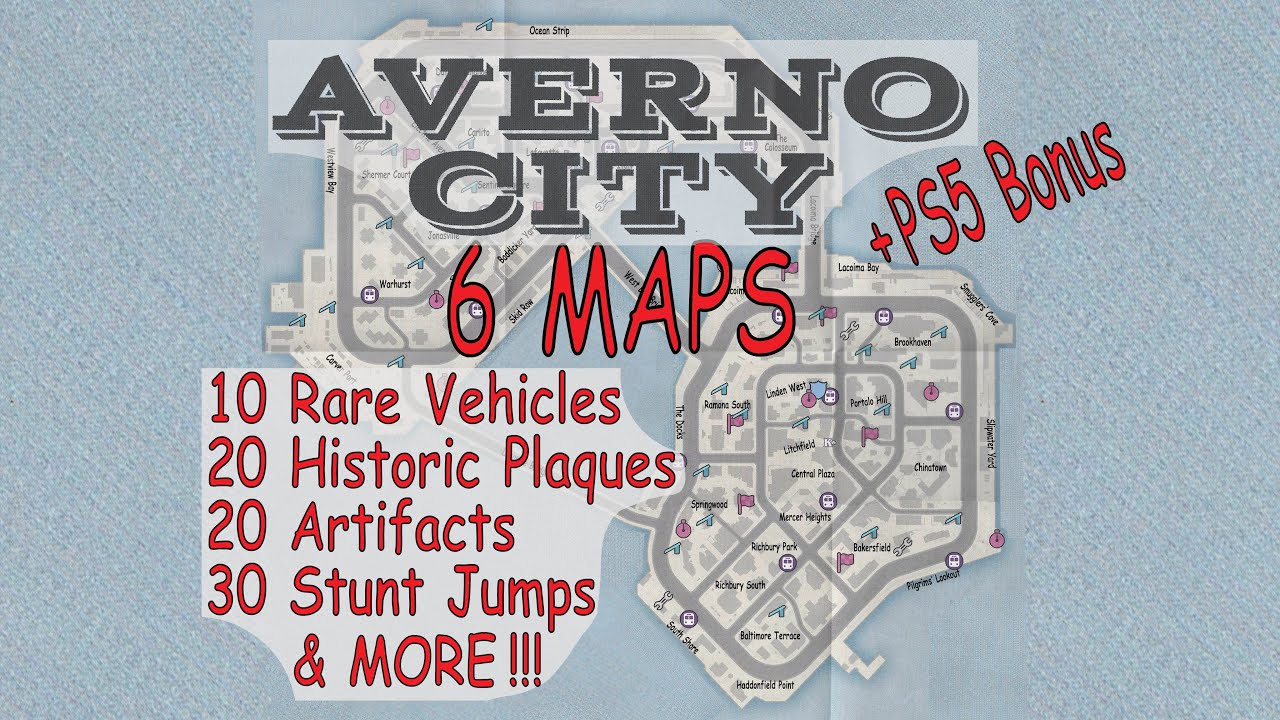 The Precinct (game) - 6 MAPS for 99 Collectibles & Activities | + PS5 ...