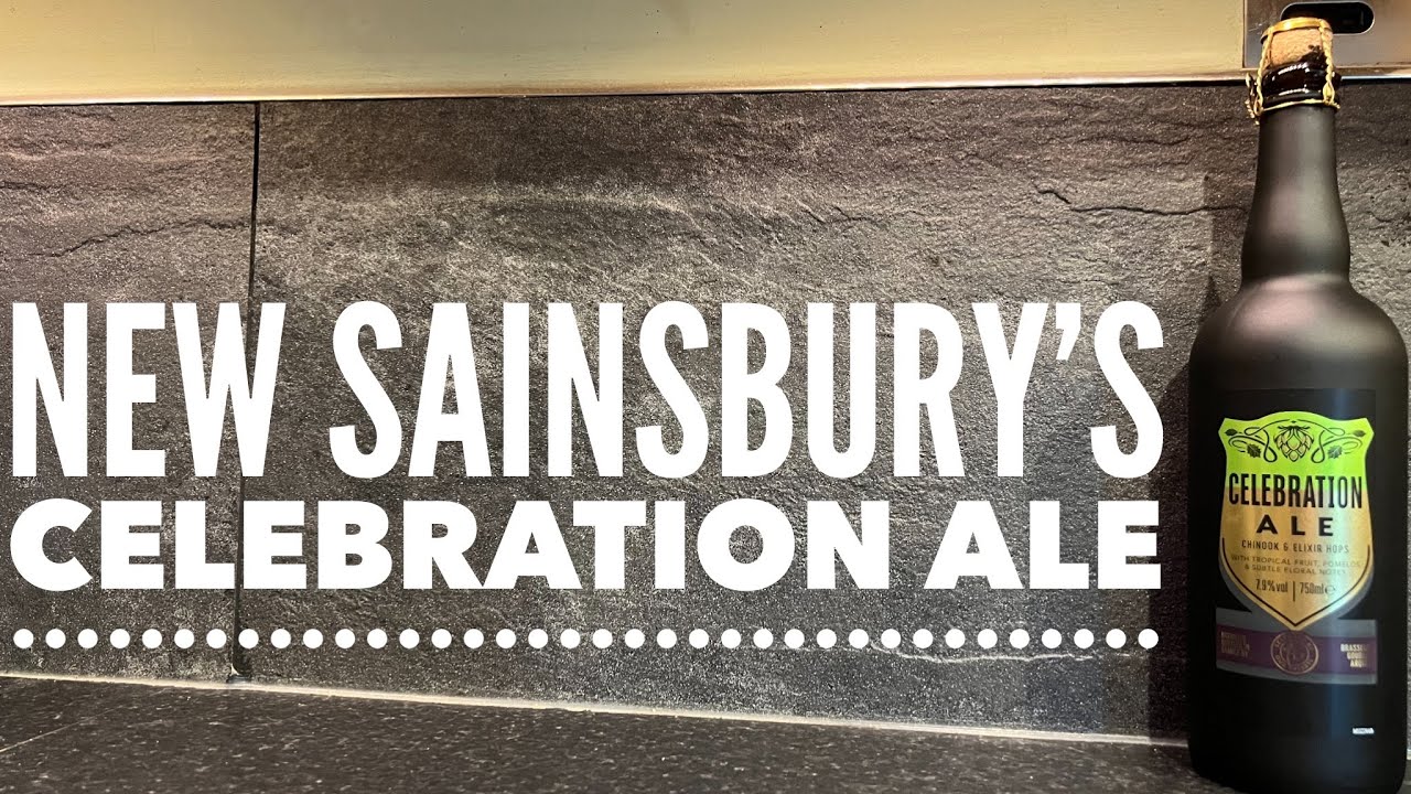 *NEW* Sainsbury's Celebration Ale Review By Brasserie Goudale Arques ...