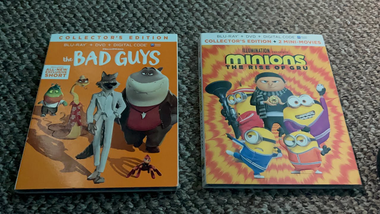 The Bad Guys | Minions: The Rise of Gru | Blu-Ray Unboxing - YouTube