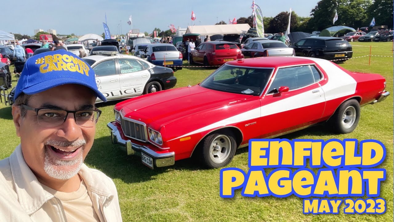 Meeting McQueen and Starsky at 2023 Enfield Pageant of Motoring ...