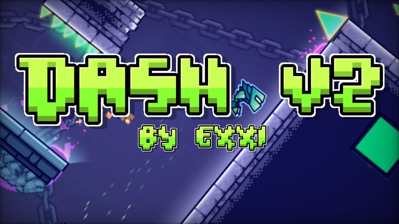 Dash V2 100% || Geometry Dash 2.205 - YouTube
