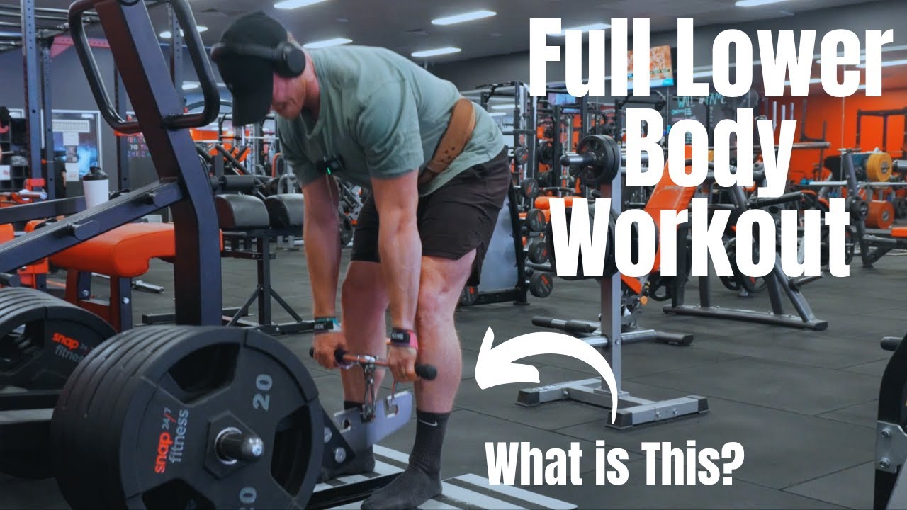Starting the Cut Strong | Lower Body Hypertrophy Workout with Smart ...