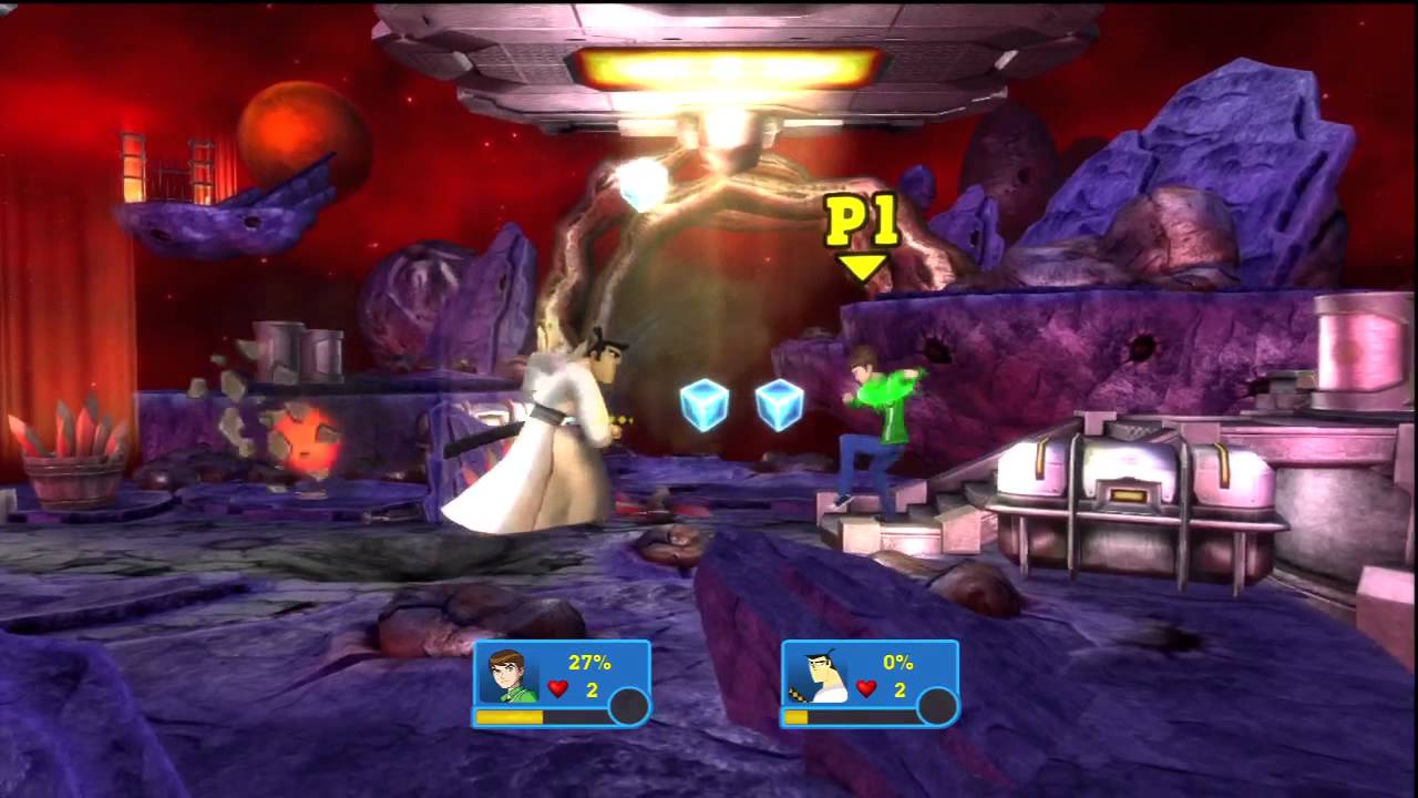 Cartoon Network Punch Time Explosion XL - Ben 10 vs Samurai Jack ...